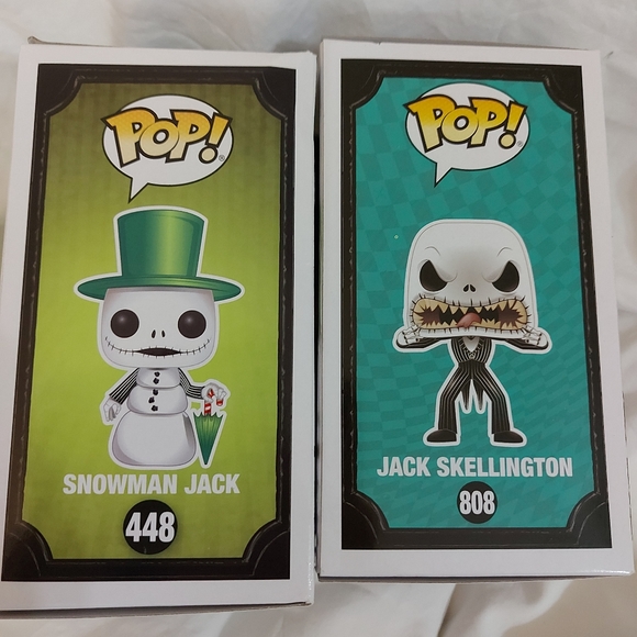 Funko | Toys | 2 Funko Pop Nightmare Before Christmas Jack Skellington ...